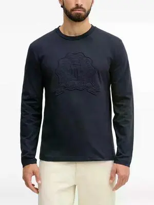 Gant Embroidered-logo Long-sleeve T-shirt
