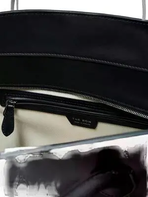 THE ROW 14 Marlo Leather Tote Bag - Black
