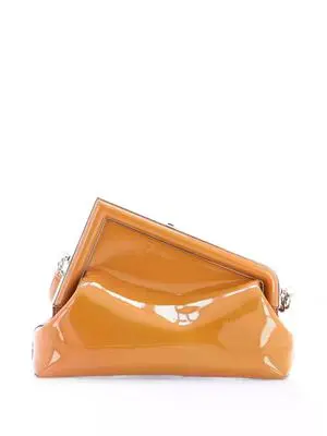 Fendi First Bag Patent Midi Shoulder Bag