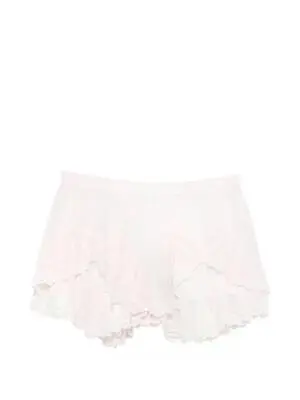 MARANT ETOILE Broderie Anglaise Shorts - Pink