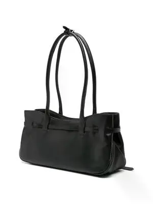MARGESHERWOOD Buckled Leather Shoulder Bag