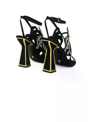 KAT MACONIE Annnnd Crystal-embellished Sandals
