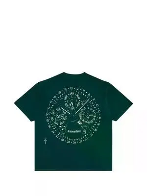 TRAVIS SCOTT X Audemars Piguet Watch-face T-shirt - Green
