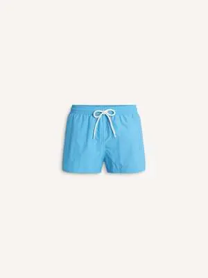 Balmain Embroidered Swim Shorts - Blue