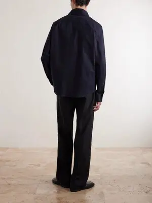 Zegna Cotton-blend Overshirt