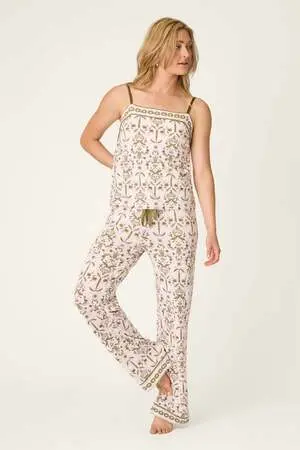 PJ Salvage Déjà Vu Dreams Tiki Time Long Pajama Set