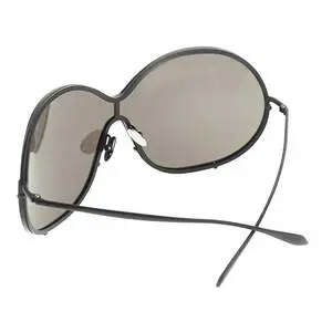Alaïa Oversized Metal Butterfly Frame Sunglasses