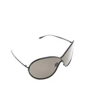 Alaïa Oversized Metal Butterfly Frame Sunglasses