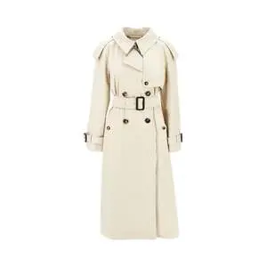 Burberry Fitzrovia Gabardine Trench Coat - Beige