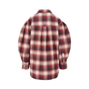 GANNI Cotton Flannel Shirt
