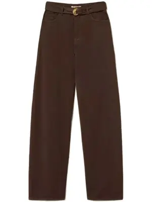 TWINSET Tapered Jeans Seasonal Style - Brown