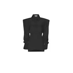 VESTIAIRE D'UN OISEAU LIBRE Silk Mini Dress - Black