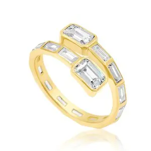 SHYMI Baguette Wrap Ring