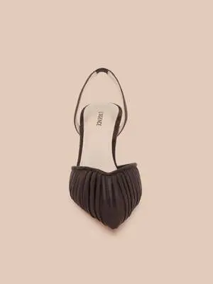 L'Agence Bowery Mesh Slingback Pump