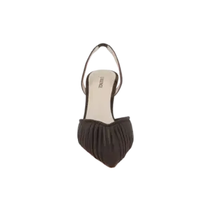 L'Agence Bowery Mesh Slingback Pump - Chocolate