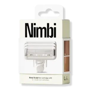 NIMBI Body Sculpt Razor Bio-cartridge Refill 3 Pack 3 Ct - One-color