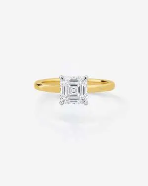Ring Concierge Asscher Lab Diamond Pinky Ring - One-color