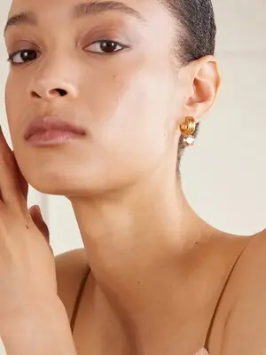 Irene Neuwirth 18-karat & Morganite Earrings