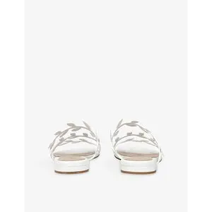 GIANVITO ROSSI Flavia 05 Flat Leather Sandals