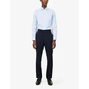Gant Travel Slim-fit Wool Suit Trousers