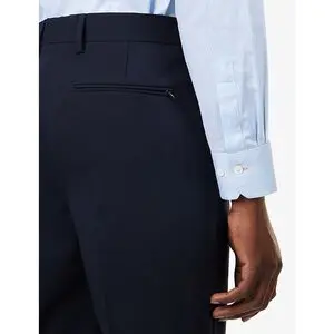 Gant Travel Slim-fit Wool Suit Trousers