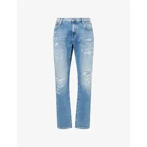 REPLAY Aideen Straight-leg Denim Jeans - Light Blue