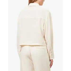 THE COUTURE CLUB Patch-pocket Linen Shirt