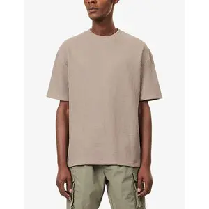 ARNE Waffle Relaxed Woven T-shirt