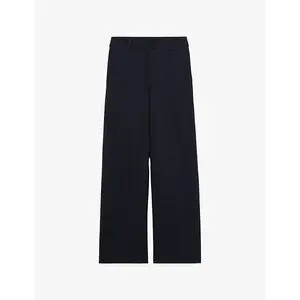 Claudie Pierlot High-rise Trousers - Navy