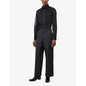 TOM FORD Slim-fit Cotton-voile Evening Shirt