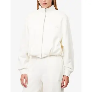 THE COUTURE CLUB Funnel Neck Balloon Hem Cotton Jacket