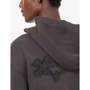 NAHMIAS Flower Patch Cotton Hoody