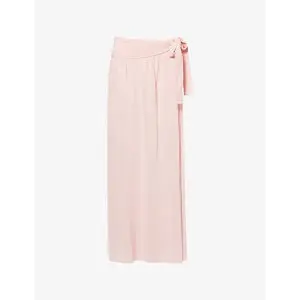 4TH & RECKLESS Lydia Wrap-round Stretch-knit Maxi Skirt