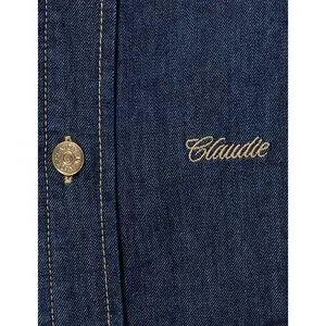 Claudie Pierlot Long-sleeved Denim Shirt