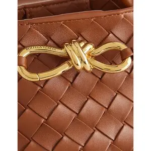 Bottega Veneta Andiamo Small Leather Tote Bag