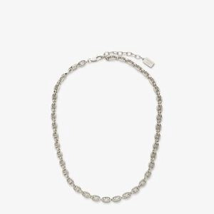 Fendi Orbit Chain Necklace - Silver