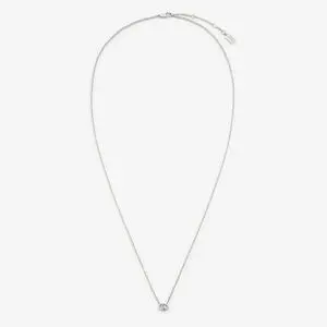 Fendi Orbit Necklace With Ff Logo Pendant