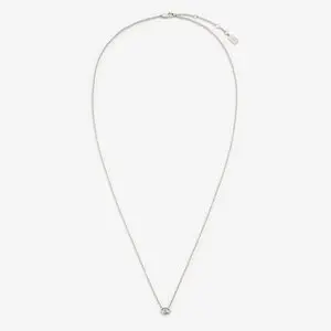 Fendi Orbit Necklace With Ff Logo Pendant
