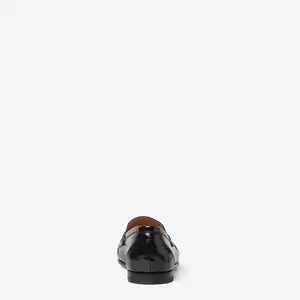 Fendi Calf Leather Scrunch Loafers