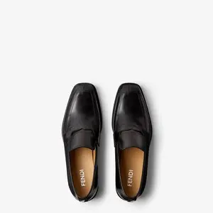 Fendi 1996 Loafers In Calf Leather