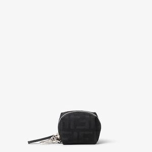 Fendi Ff Jacquard Airpods Case - Black