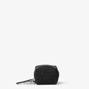 Fendi Ff Jacquard Airpods Case - Black