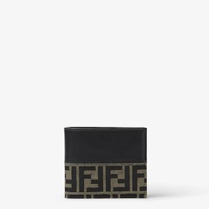 Fendi Ff Jacquard Wallet - Brown