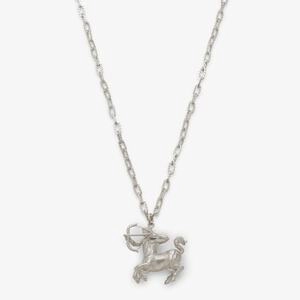 Fendi Sagittarius Zodiac Pendant Necklace