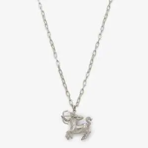 Fendi Sagittarius Zodiac Pendant Necklace