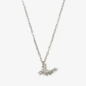 Fendi Zodiac Capricorn Pendant Necklace
