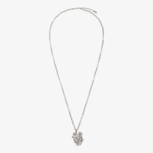 Fendi Zodiac Gemini Pendant Necklace - Silver
