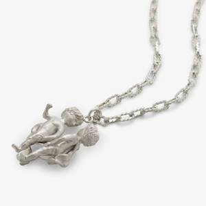 Fendi Zodiac Gemini Pendant Necklace