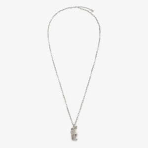 Fendi Zodiac Aquarius Pendant Necklace - Silver