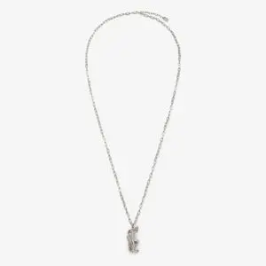 Fendi Zodiac Aquarius Pendant Necklace